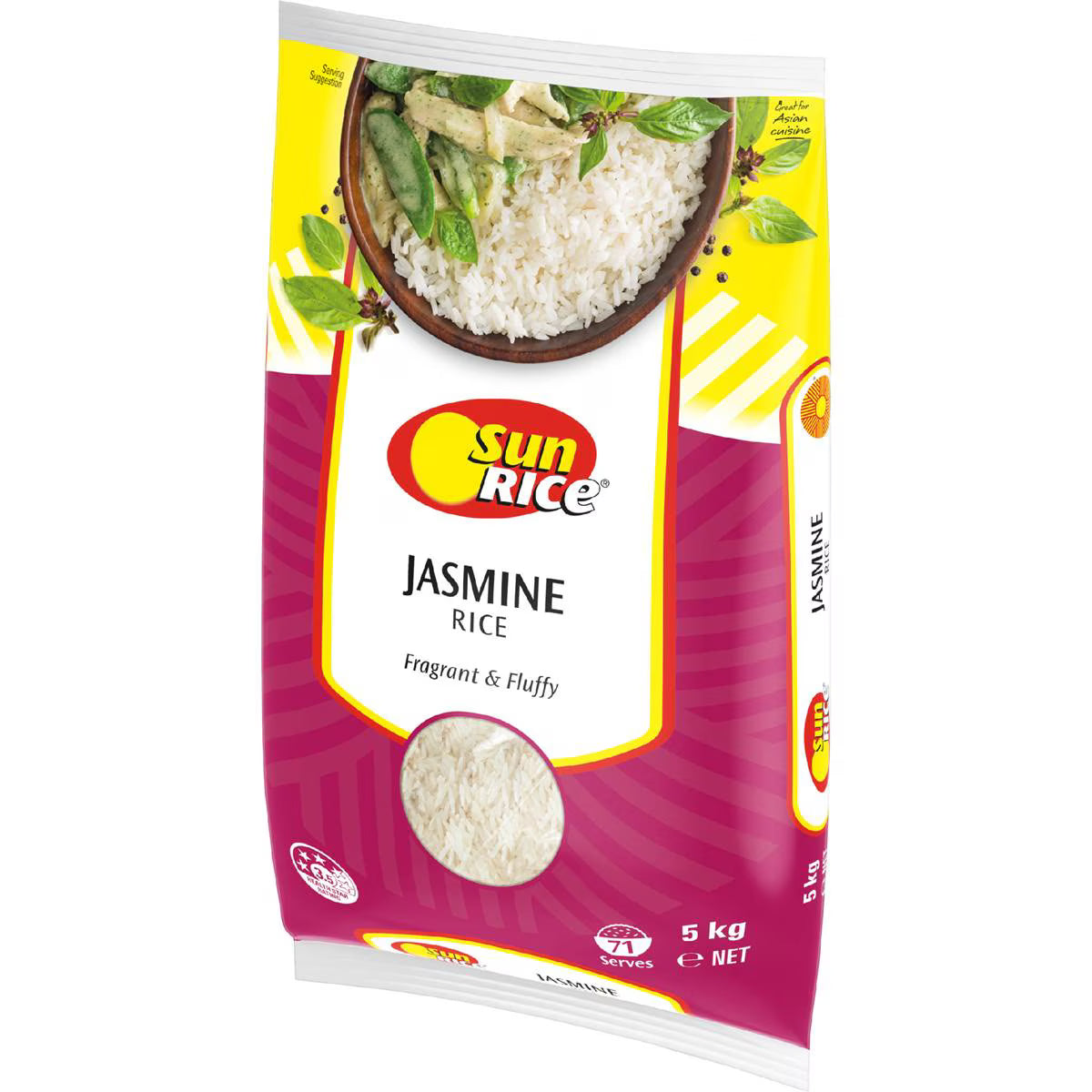 Sun Rice Jasmine White Rice 5kg – Discount Grocery Warehouse