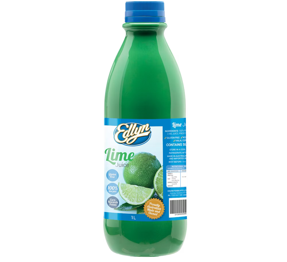 Edlyn Lime Juice 1lt – Discount Grocery Warehouse