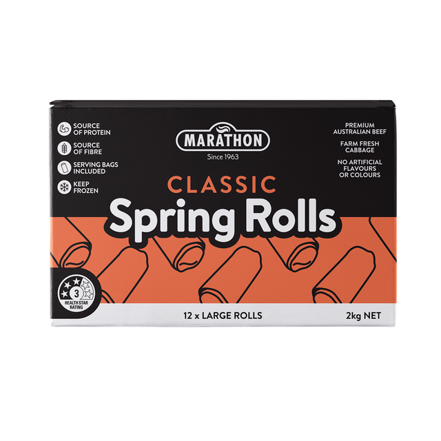 Marathon Spring Rolls 2kg – Discount Grocery Warehouse